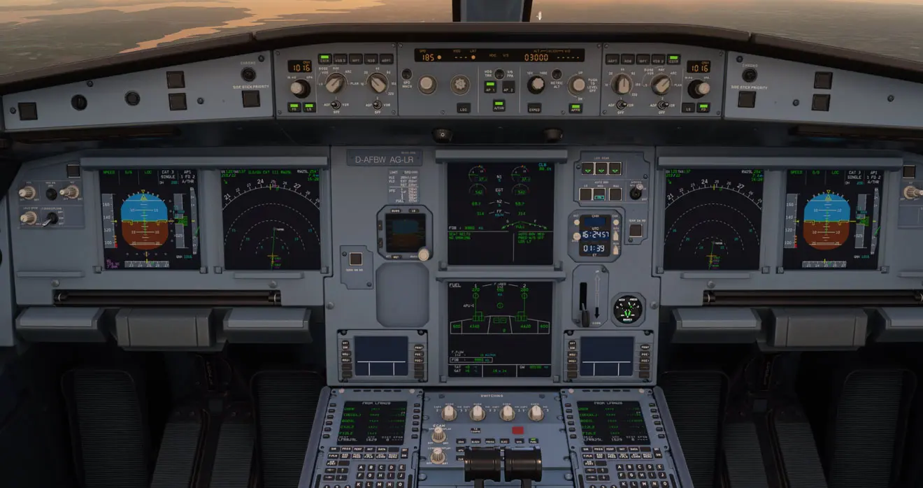 Simvol | Tutoriels FS2020 | Manuel rapide de pilotage de l'A320