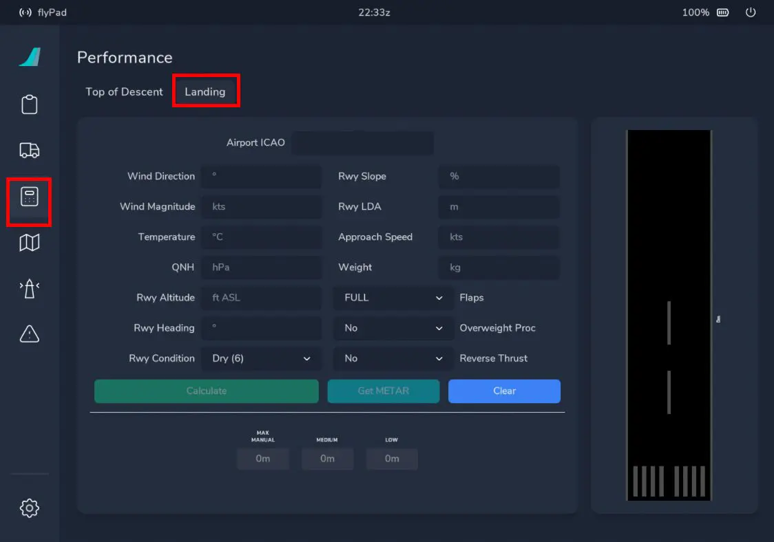 Simvol | FS2020 Tutorials | A32NX: Help with calculations (part 1: landing)