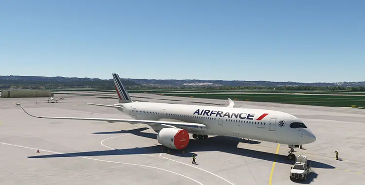 MSFS Tutorials | A350-900 (IniBuilds): loading flight plan | Simvol