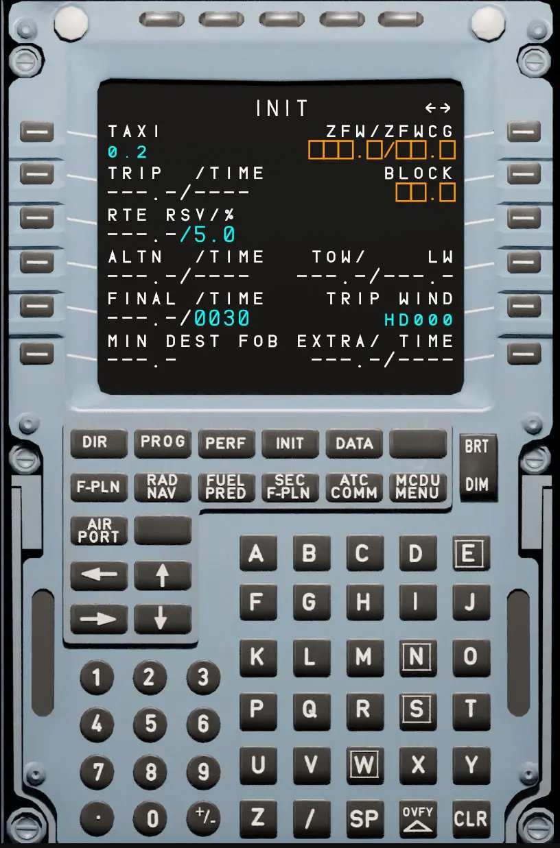 Simvol | FS2020 Tutorials | Complete the loading of the flight plan in the FMS of the A320