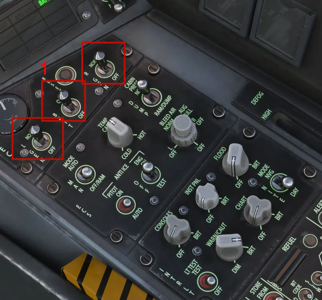 Simvol | FS2020 Tutorials | F-18 Hornet, startup and shutdown
